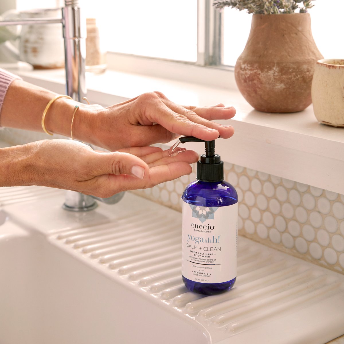 CALM + CLEAN LAVENDER BODY + HAND WASH – Cuccio Somatology